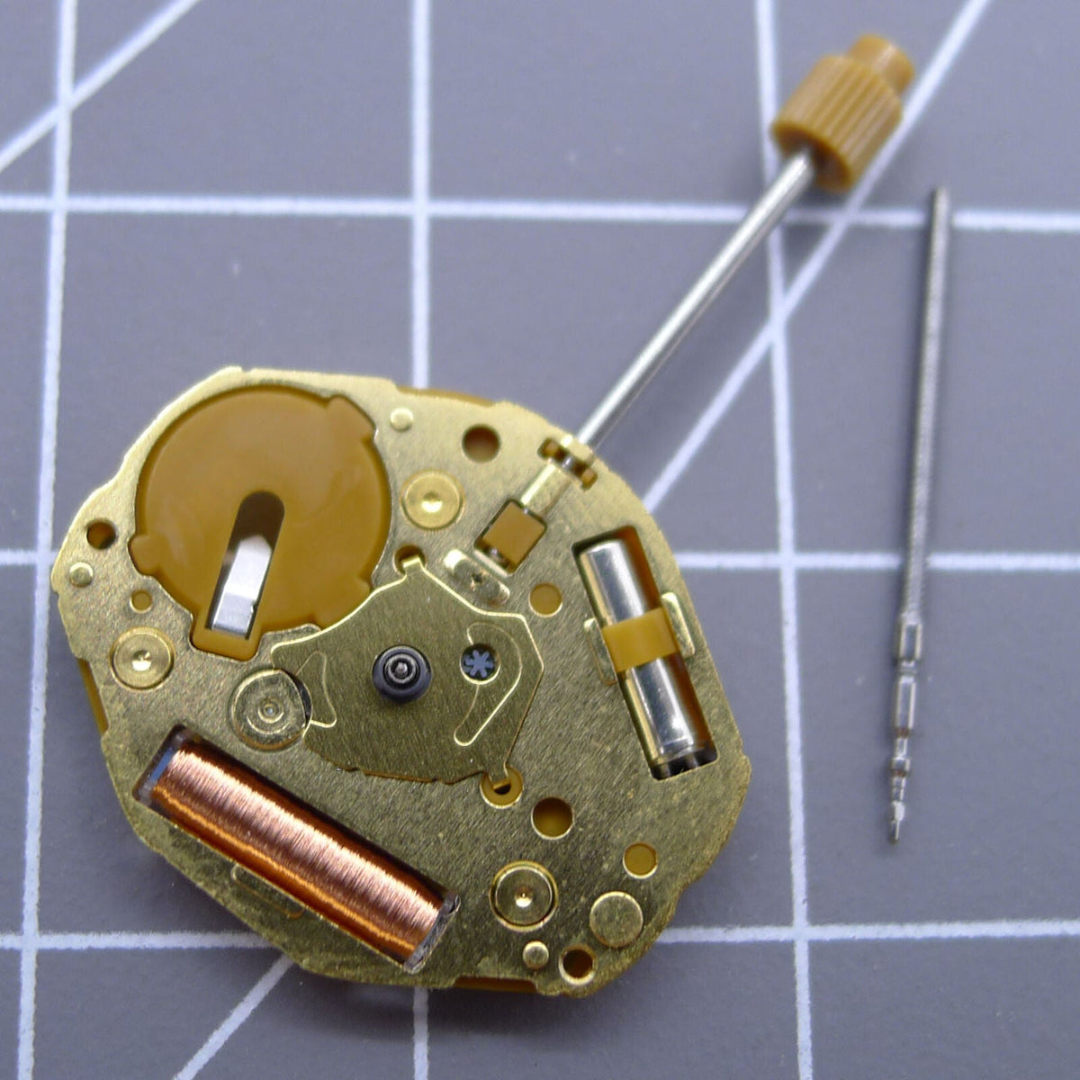 Japan Made Miyota GL30 Quartz Movement - 3 Hands Golden Watch – GE SMART LTD.