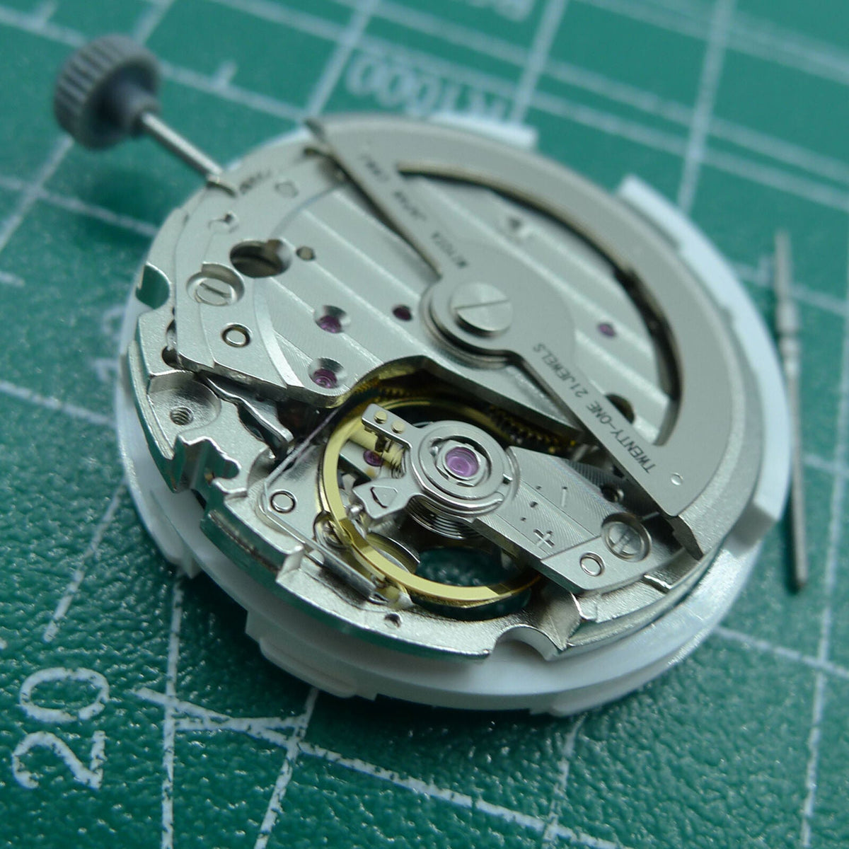 Japan Miyota 82S0 Silver Plated Hollow Automatic Mechanical Movement ...