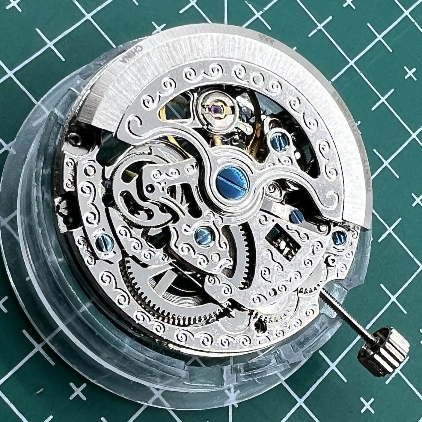 Wholesale TY2807 Skeleton Automatic Mechanical Movement T16 Replacemen ...