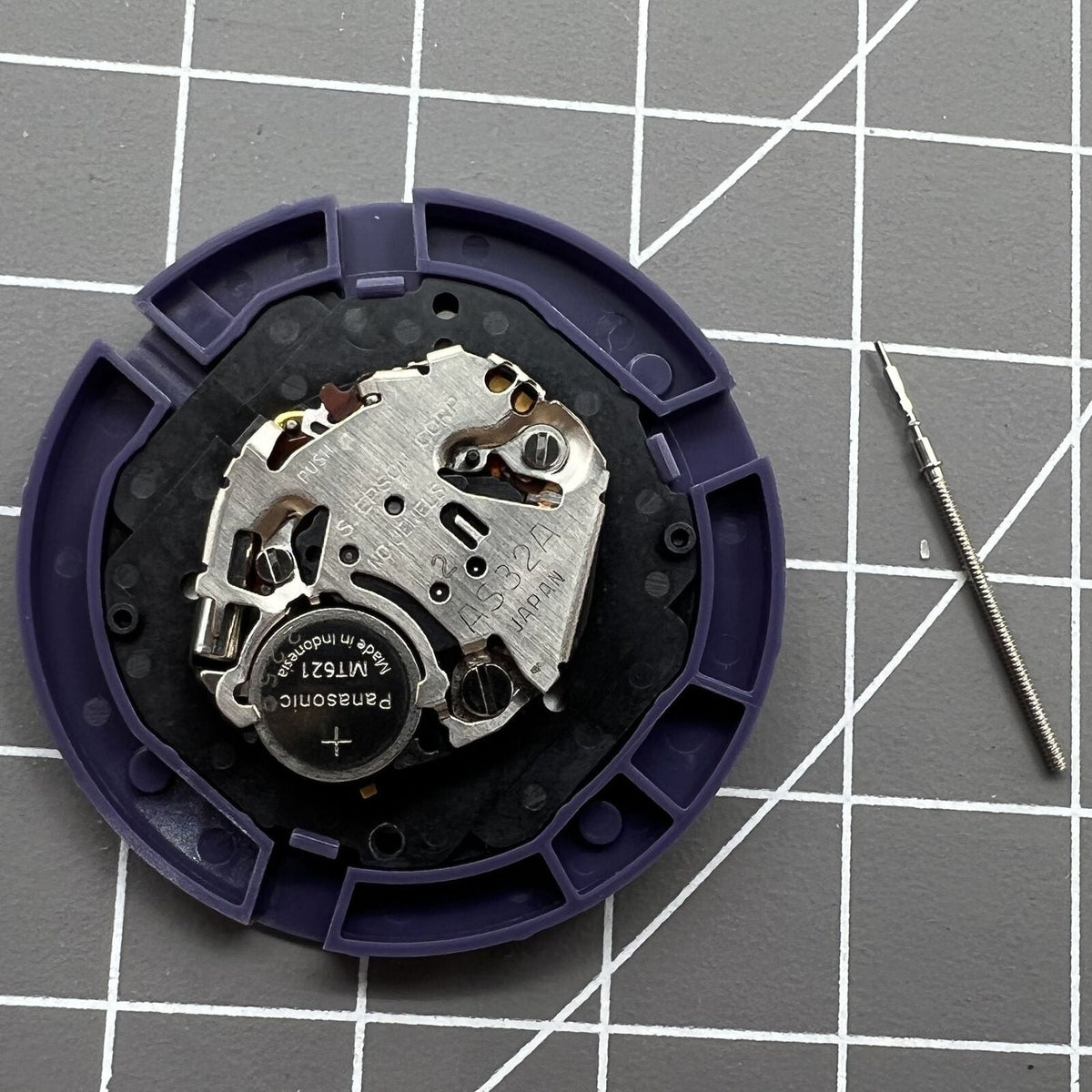 Japan Made Genuine Epson AS32A AS32 Solar Watch Movement: Tailor-Made ...