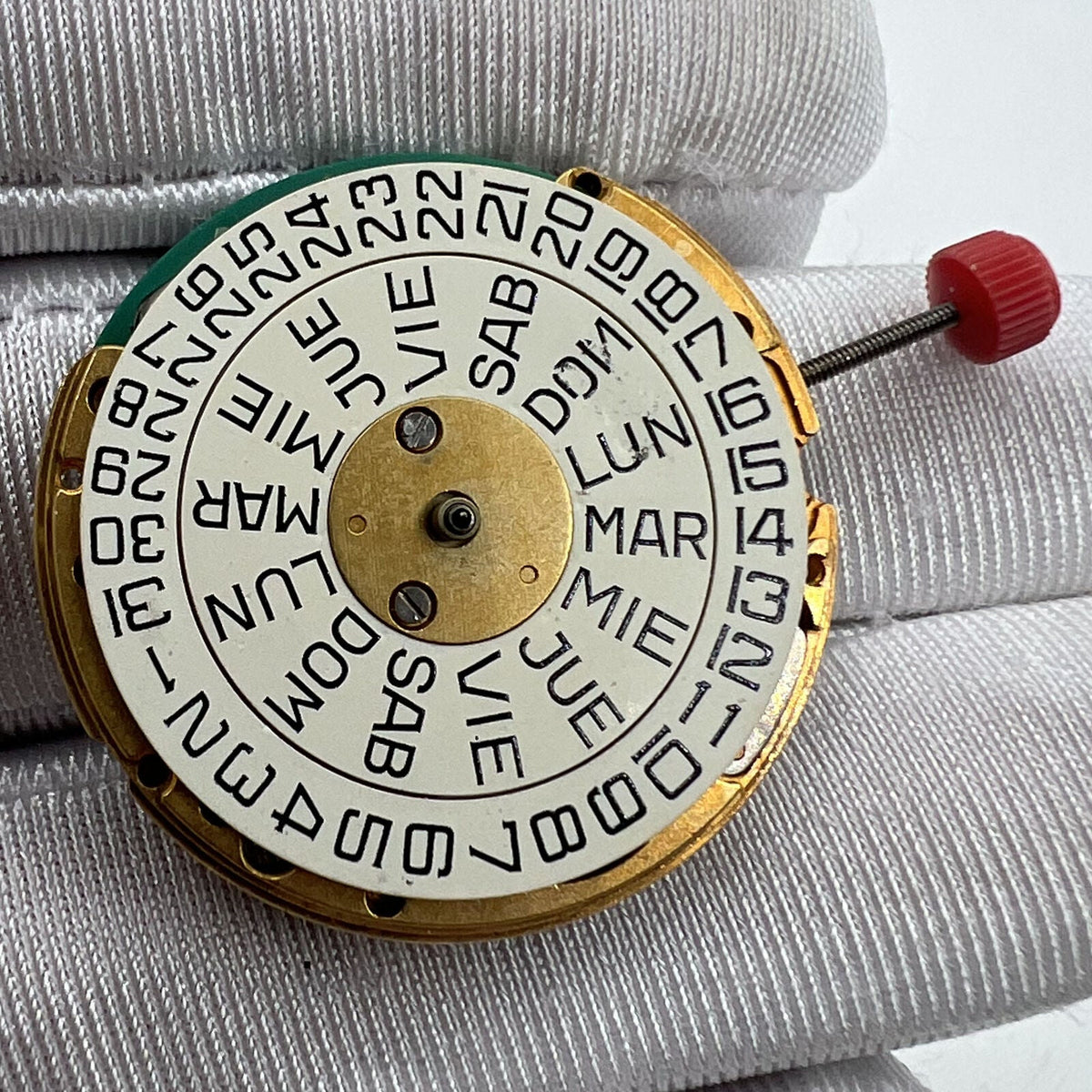 ESA9183 Quartz Movement Double Calendar 3 Hands Swiss Made Part – GE ...