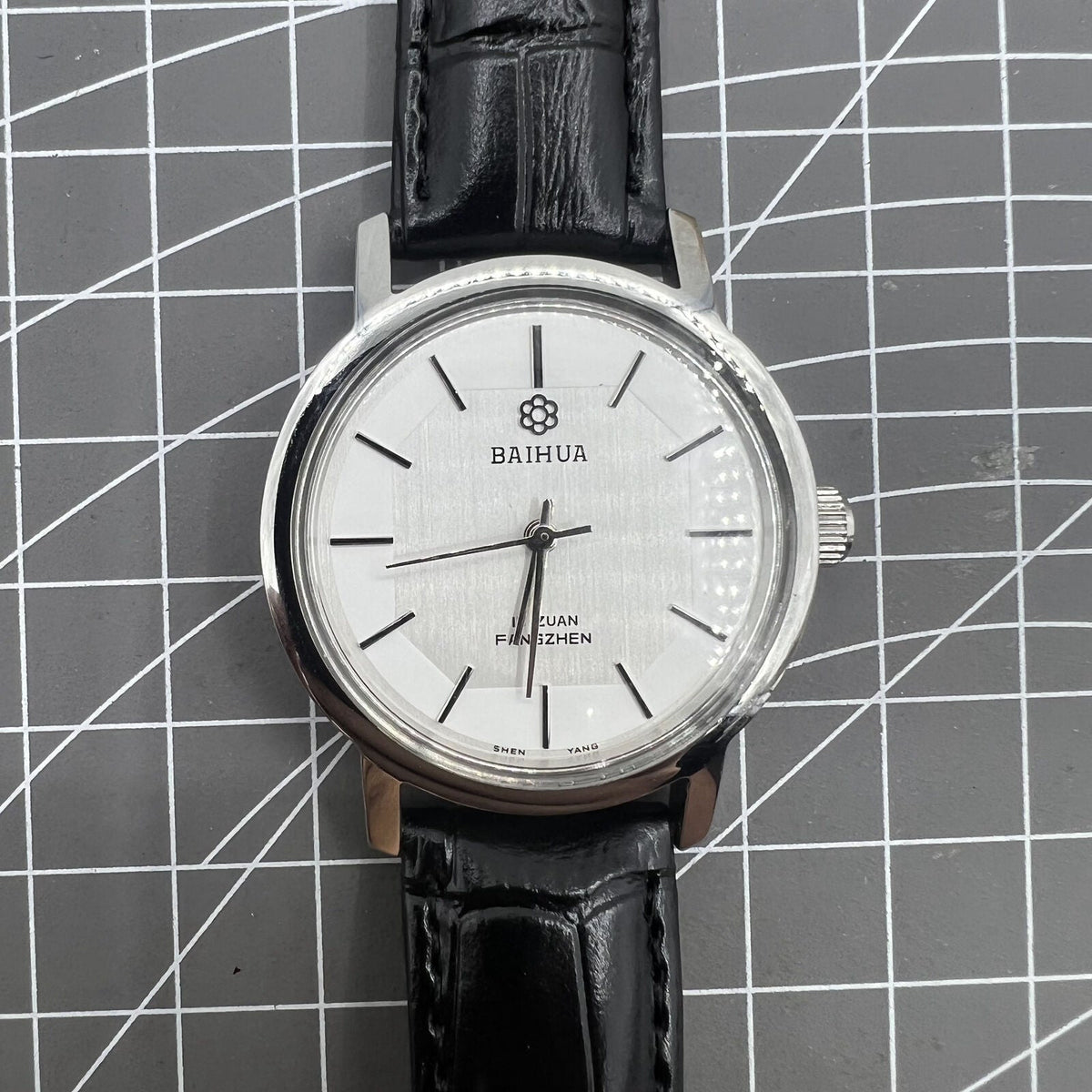 37mm China Baihua Manual Mechanical Watch - A Timeless Custom Statemen ...