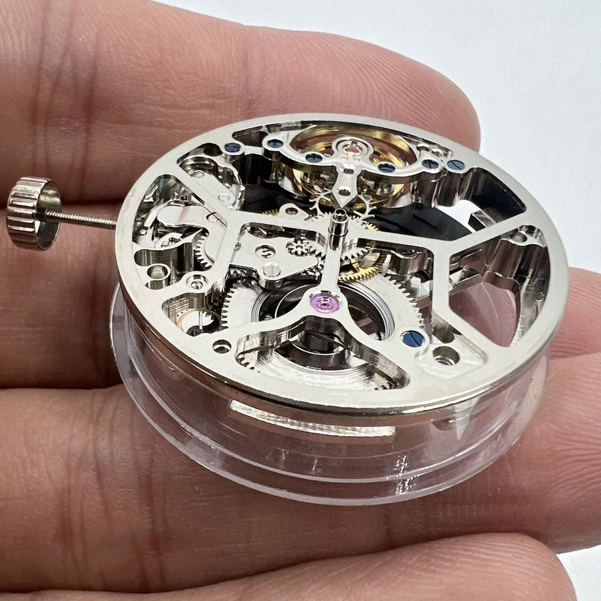 Hollow 3 Hands Balance Wheel @6 Automatic Mechanical Movement - Unveil ...