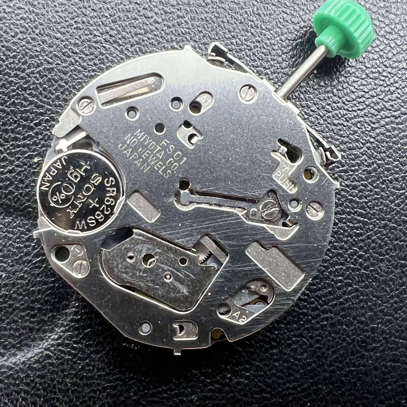 Miyota FS01 3 EYES Chronograph Date At 4 Quartz Watch Movement - A Mas ...