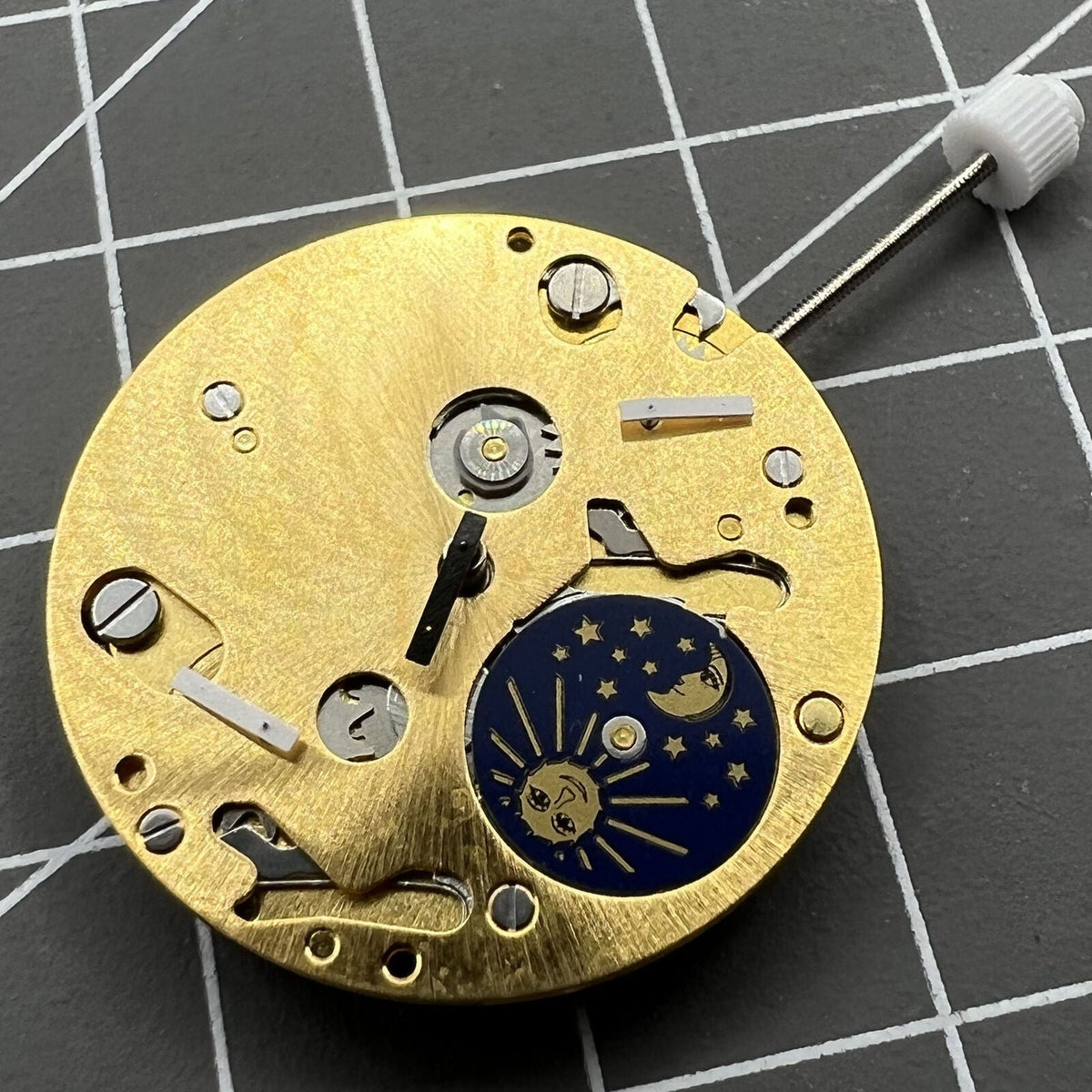 ISA 9231 Quartz Movement Star Moon Phase Watch - Swiss Precision at it ...