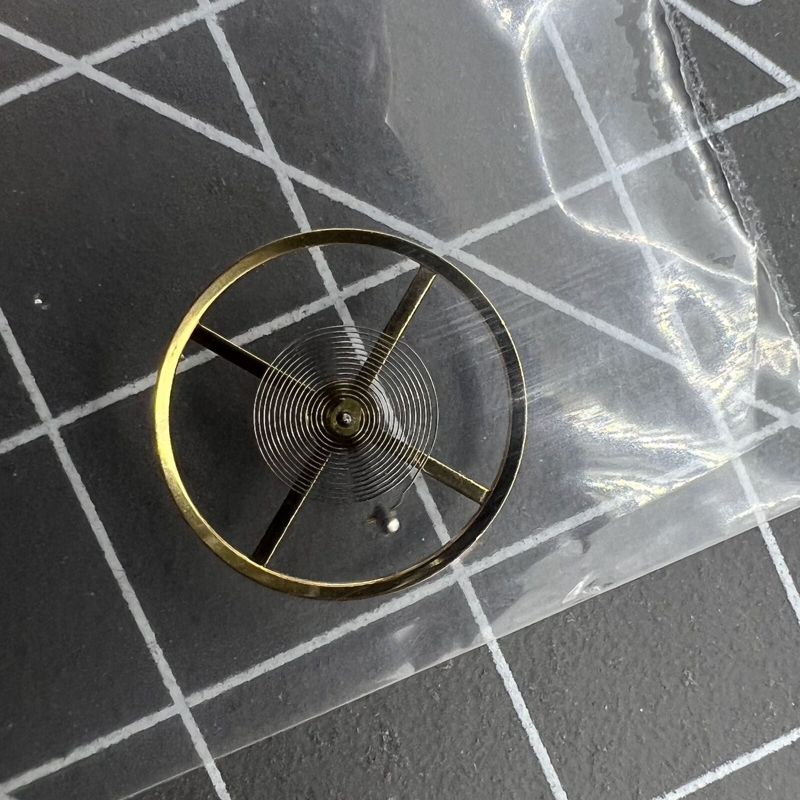Replacement Watch Part Complete Balance Wheel Fit for Movement 7120 Sp ...