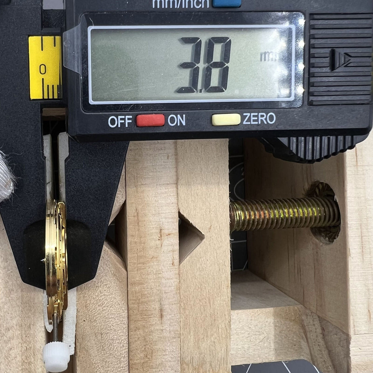 Swiss Made ETA205.911 Artificial Kinetic Energy Golden Original Watch ...