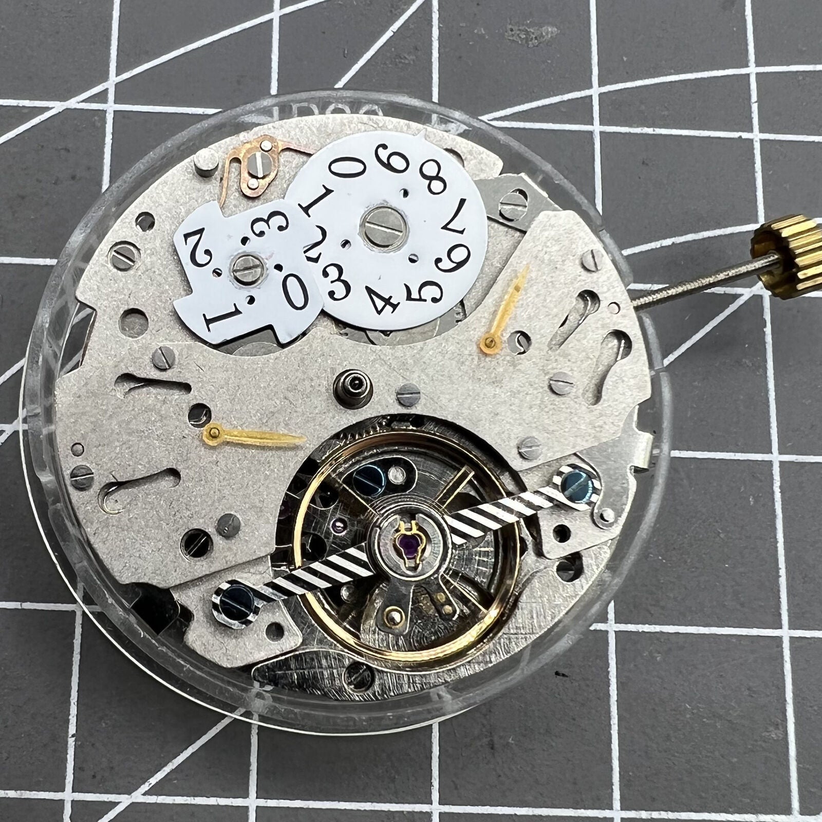 Automatic Mechanical Movement Reversed Balance Wheel Big Date At 12 ...
