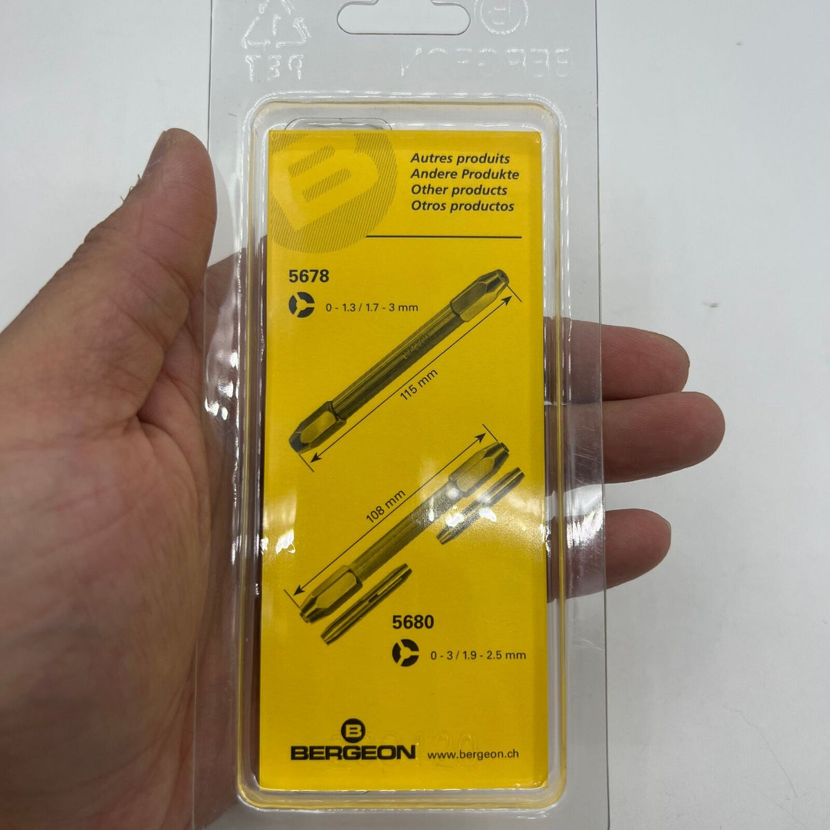 Swiss Bergeon 5679 Pin Vice: The Ultimate Watchmaker Tool for Precisio ...