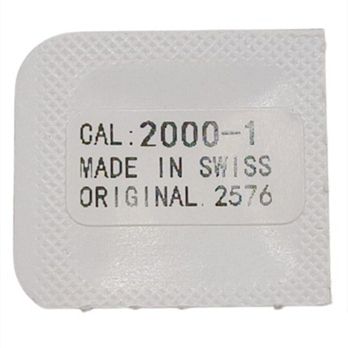 Swiss Made Spring Click Date Jumper for ETA 2000-1 Movement Calibre 25 ...