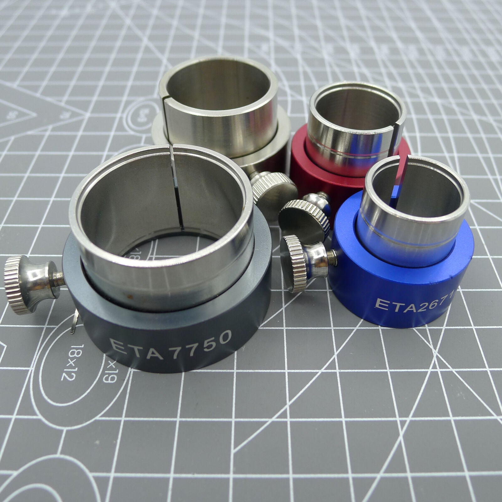 Reversible Movement Holder with Knob: Precision Tool for ETA Movements ...