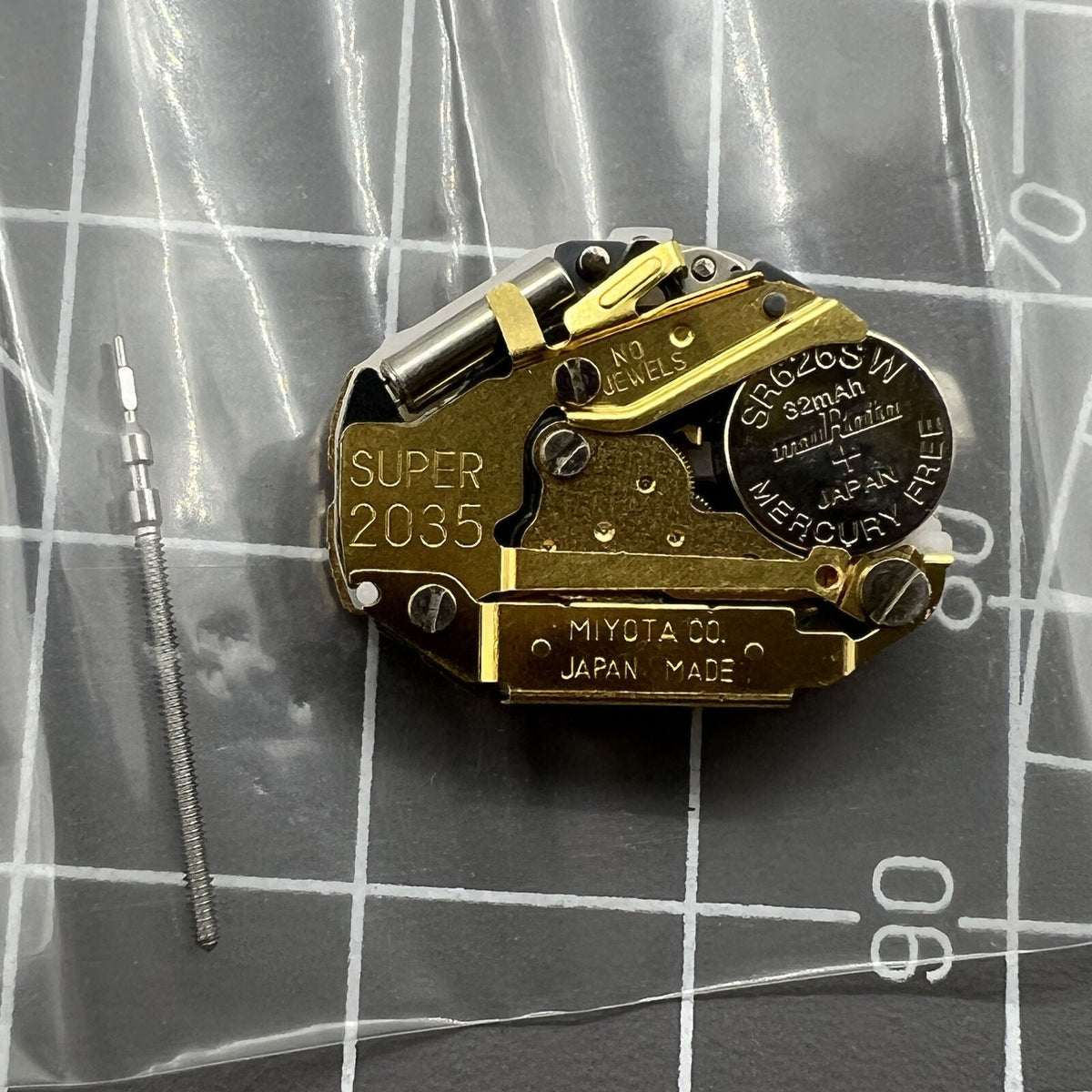 Japan Made Miyota SUPER 2035 Quartz Movement: Elevate Your Timekeeping ...