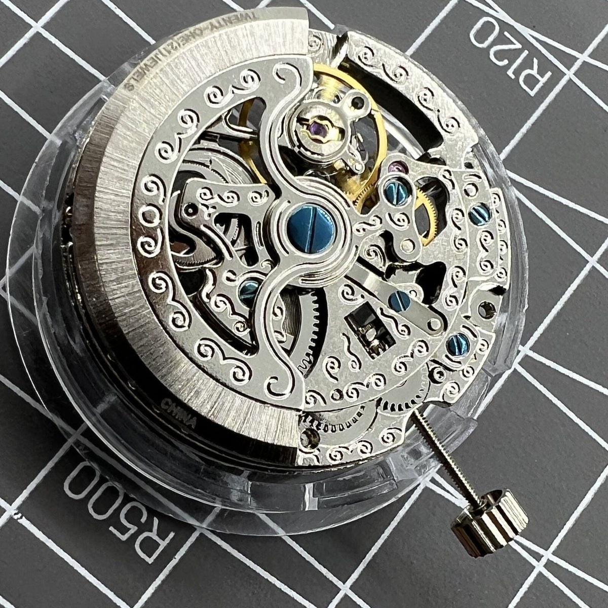 TY2807 Skeleton Automatic Mechanical Movement: Elevate Your Timepiece ...