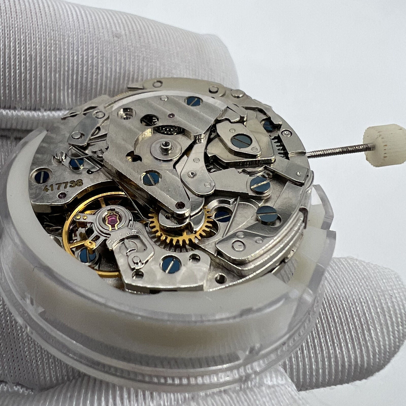 Shanghai 7750 Mechanical Movement Black Dial: Precision Craftsmanship ...