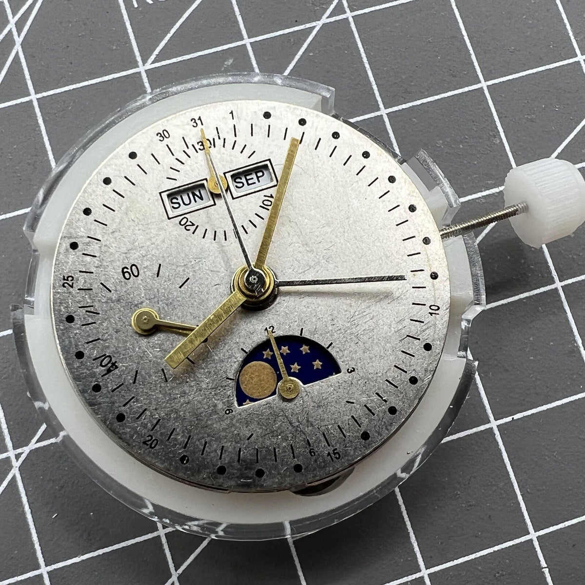 Shanghai 7750 Mechanical Movement Moon Phase@6: Your Ultimate Watch Up ...