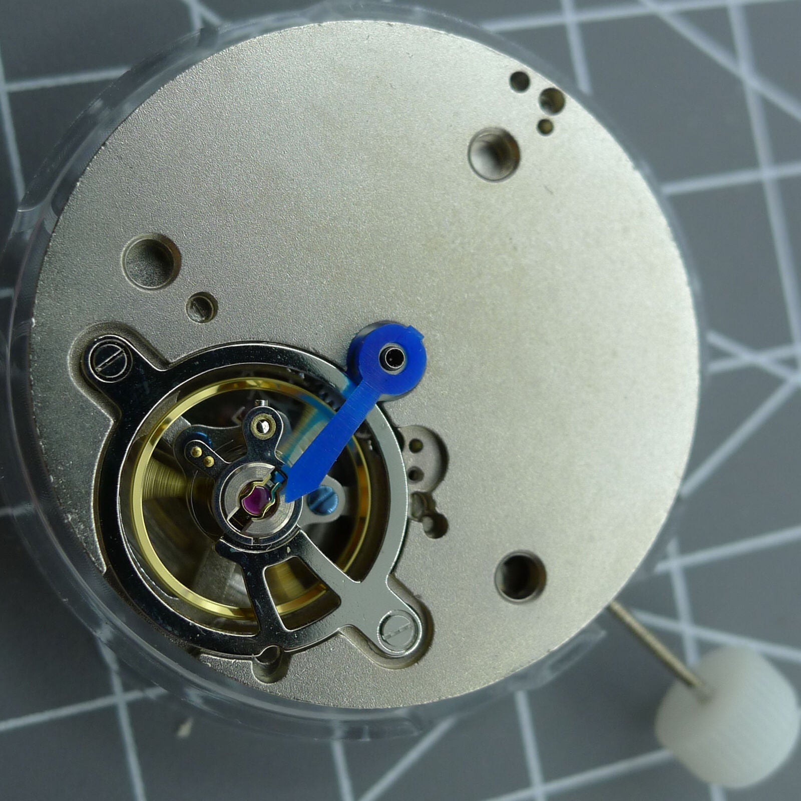Shanghai Man Automatic Mechanical Movement Hollow Balance Wheel Watch ...
