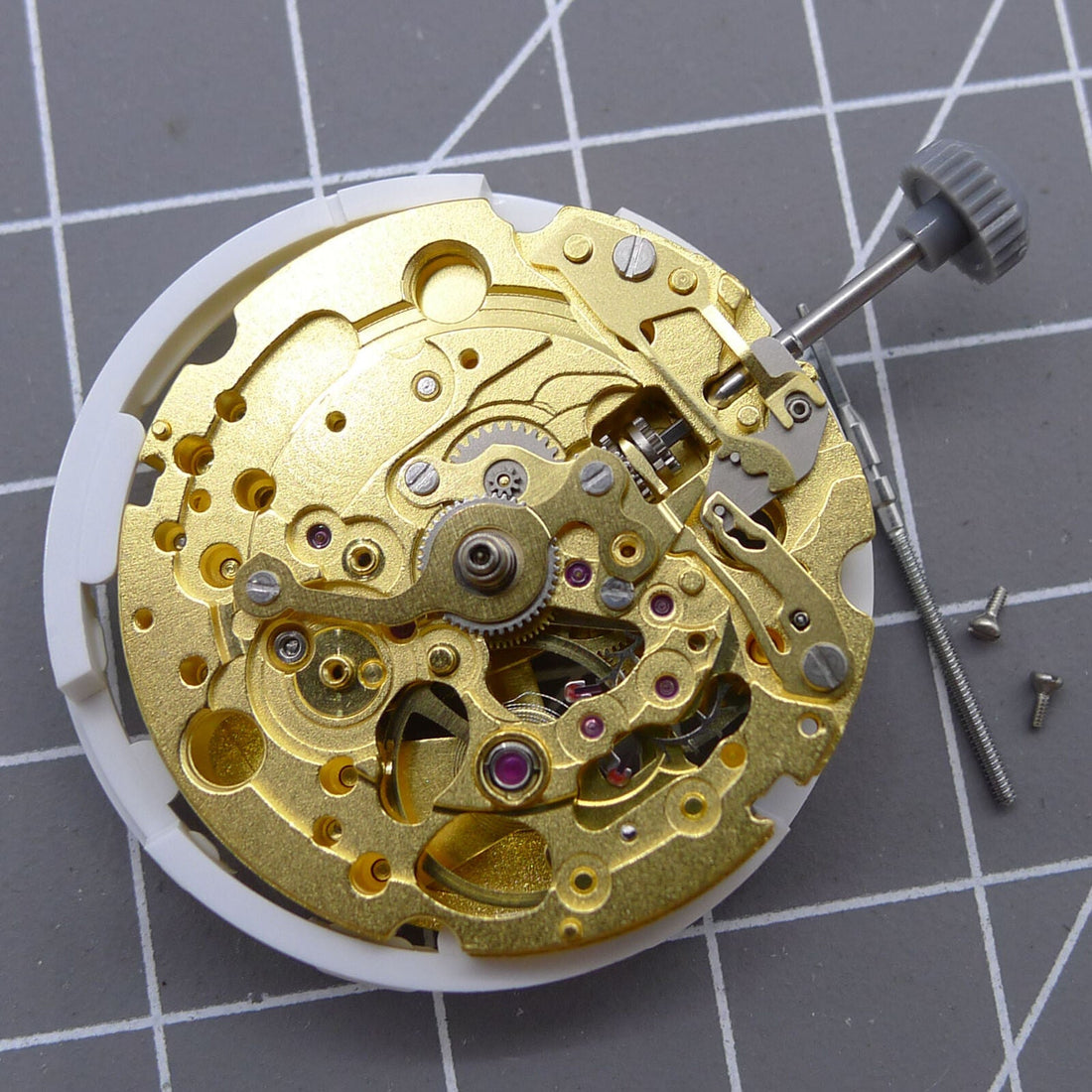 Gold/Silver Mechanical Movement 82S0 Japan Miyota (CITIZEN) Automatic ...