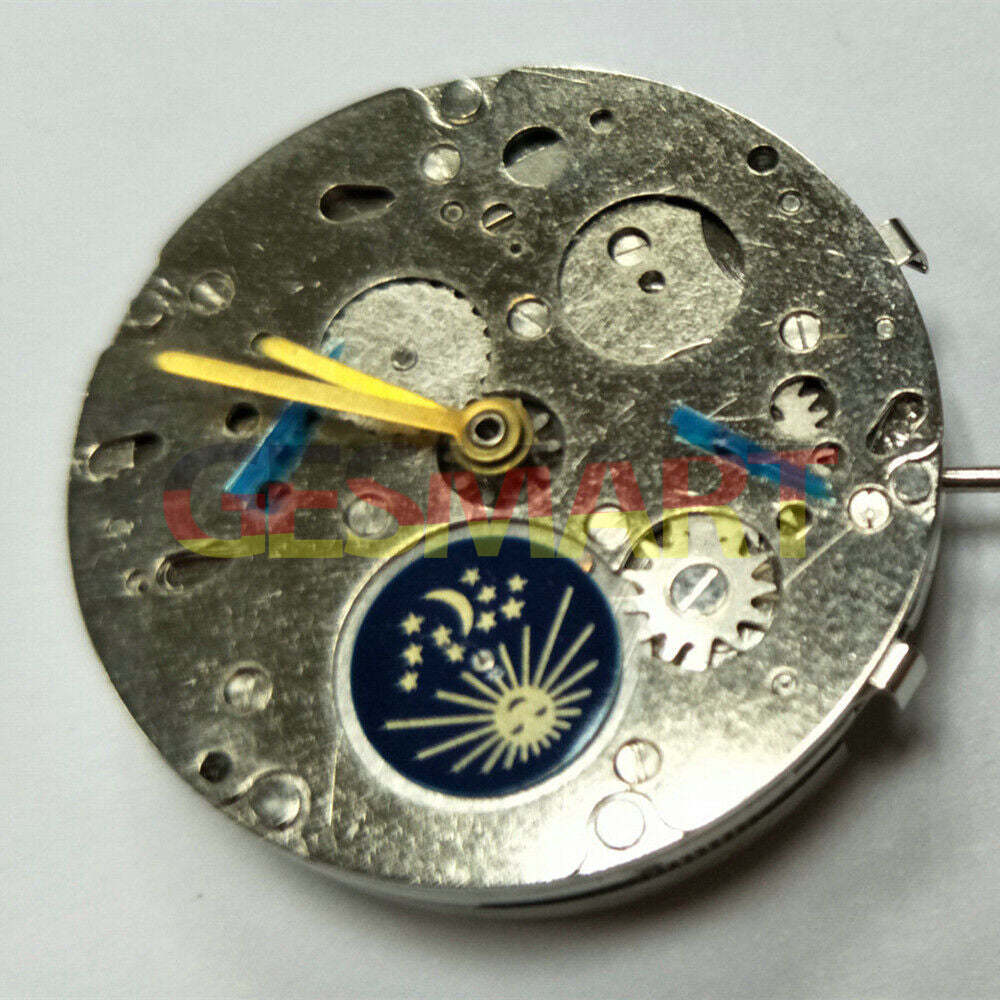 Exquisite Shanghai Automatic Mechanical Watch with Moon Star Phase – GE ...