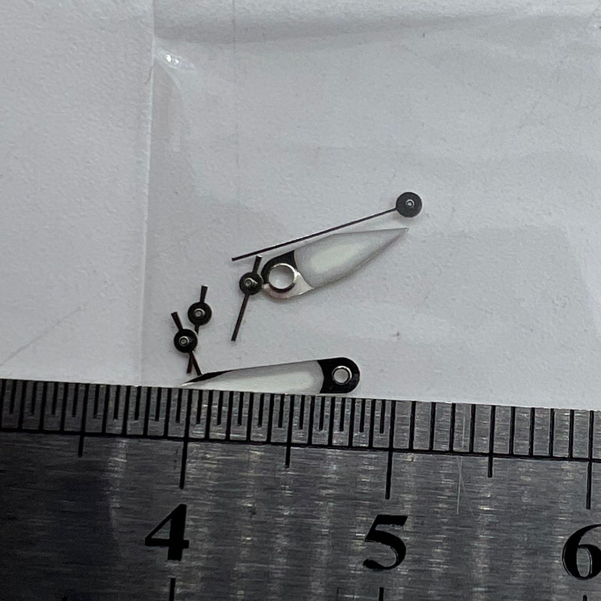 10x10x8mm Silver Trim Green Luminous Watch Hands for Miyota FS00 Movem ...