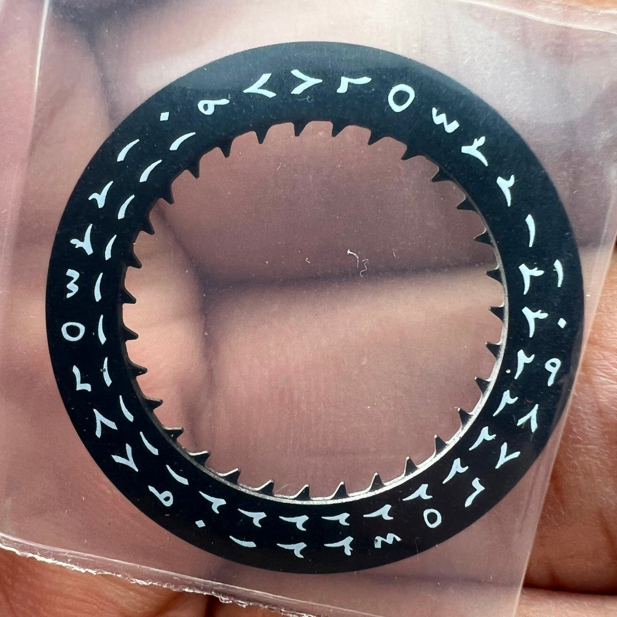 Enhance Your Watch: Black Arabic Date Disk Wheel for NH35 NH36 Movemen ...