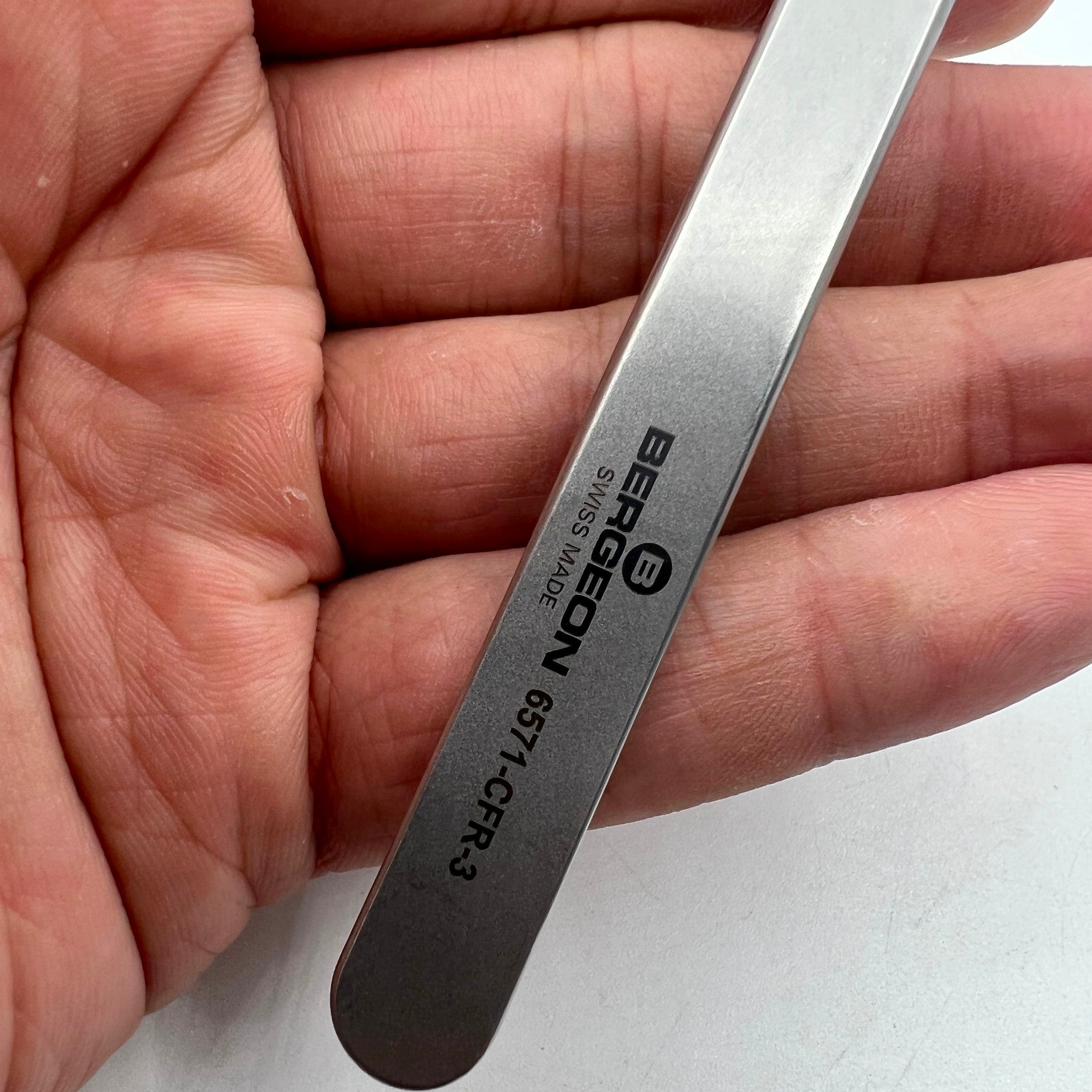 Bergeon 6571-CFR-3 Tweezers: The Perfect Precision Tool for Watchmakin ...