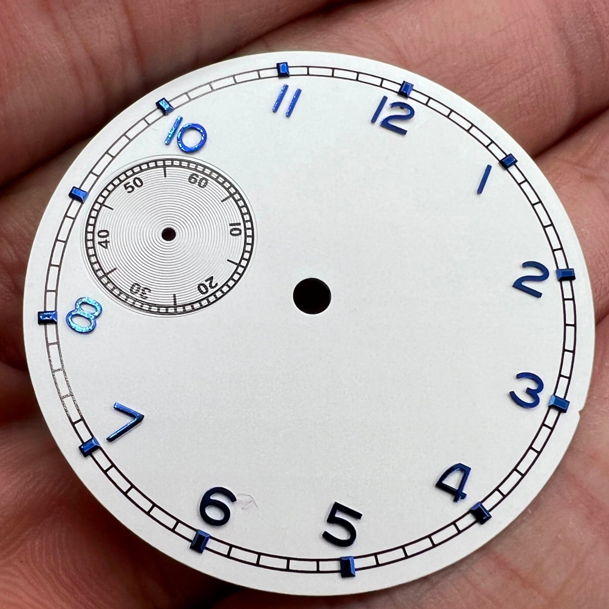 37mm Watch Dial White Pilot - Ideal Match for ETA 6497 Movement ...