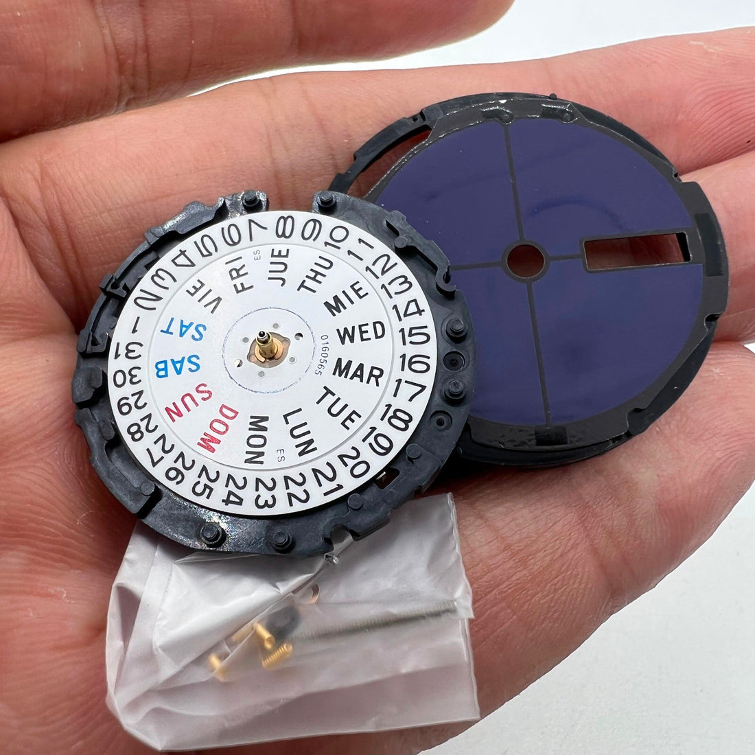 Hattori Epson TMI VS43 VS43A Quartz Solar Watch Movement ? Reliable Ja ...