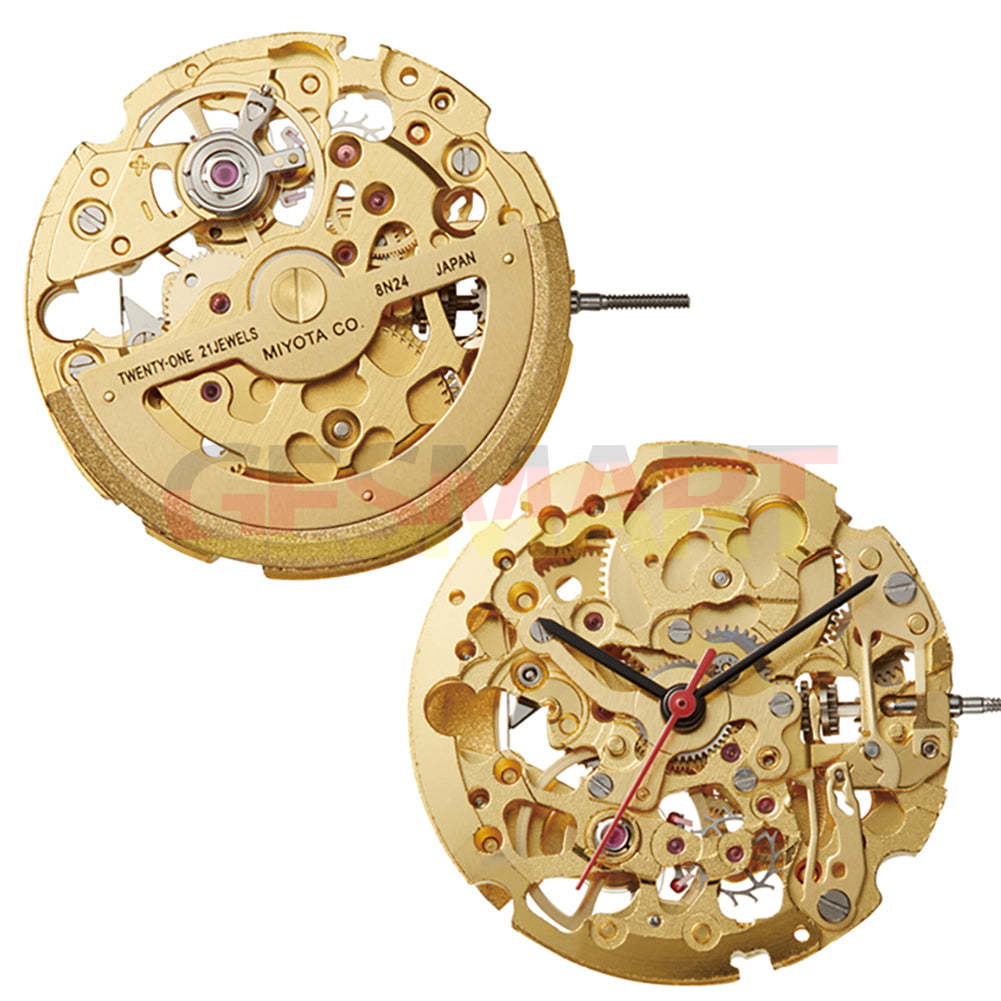 Miyota 8N24 Golden Automatic Mechanical Japan Movement - The Perfect F ...