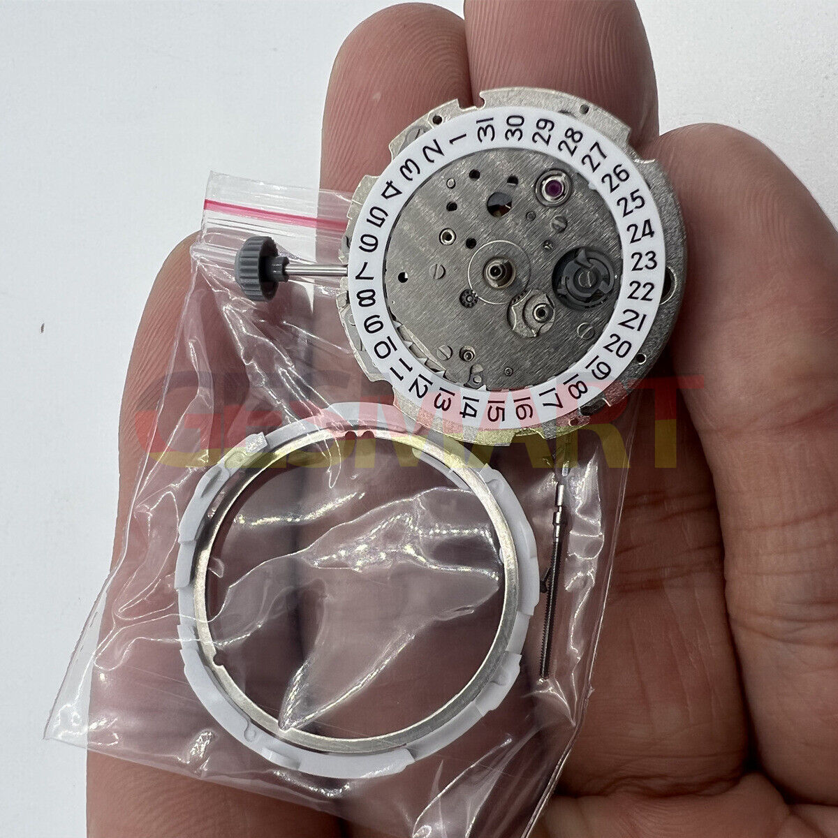 Original Japan Silver Miyota Citizen 8200 8215 Automatic Movement for ...