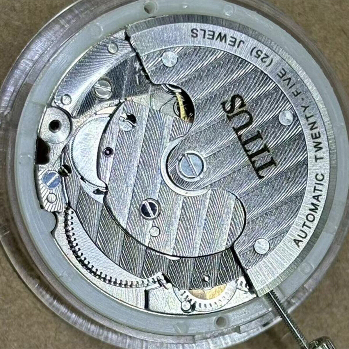 China Made Black Dial ST17 Tianjin T17 Automatic Mechanical Movement M – GESMART Watch Parts