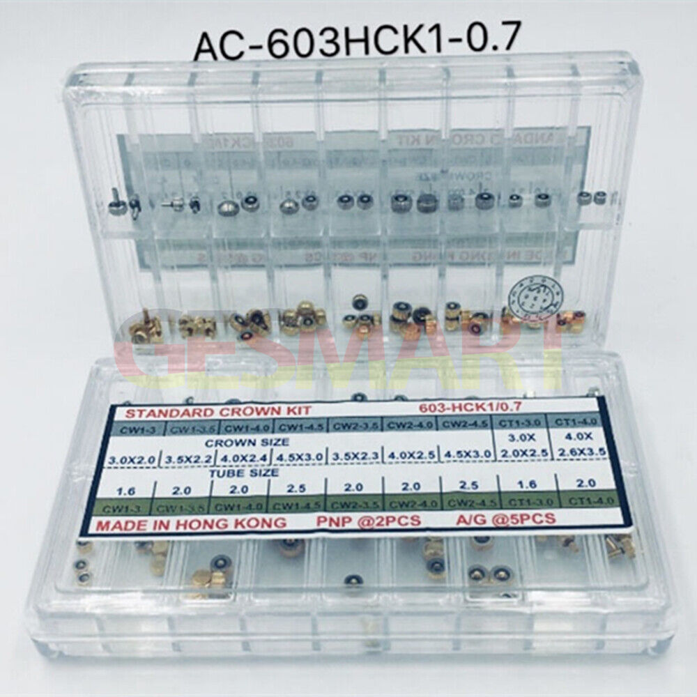 Hongkong Made Standard Watch Crown Kit Assortment for Watchmaker – GE ...