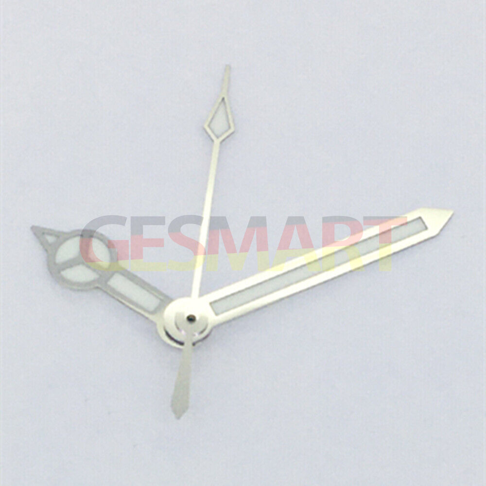 Silver Trim Green Luminous Watch Hands for Asian 8215/2813/8205 - Illu ...