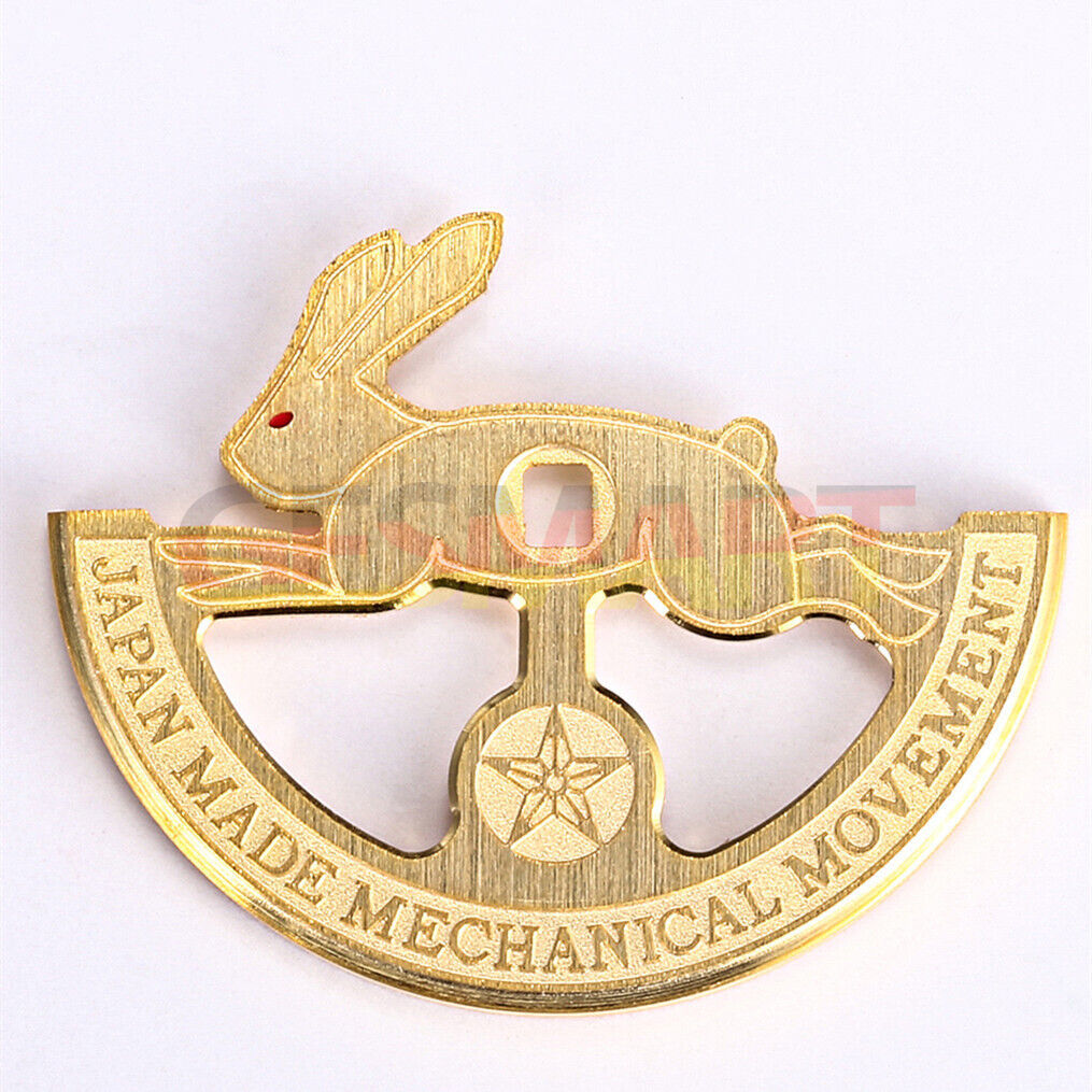 Golden Hollow Rabbit Rotor Oscillating Weight for Miyota 8215 Movement ...