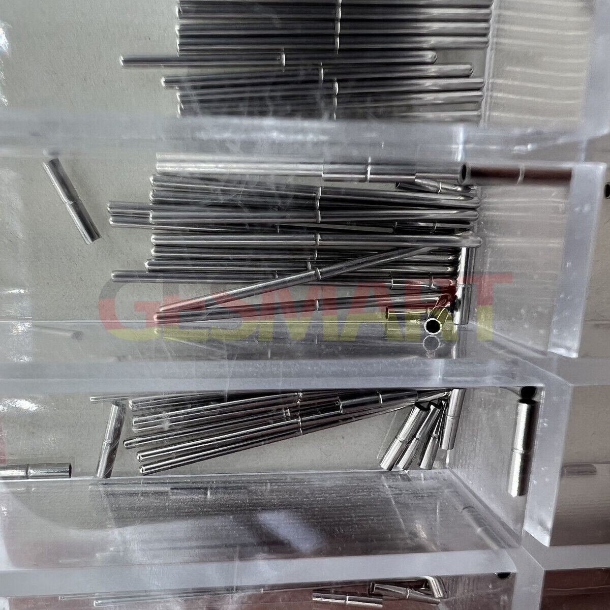 S/S Pins with Tubes for Watch Bracelet Strap Adjust Pin Bar Watch Repa ...