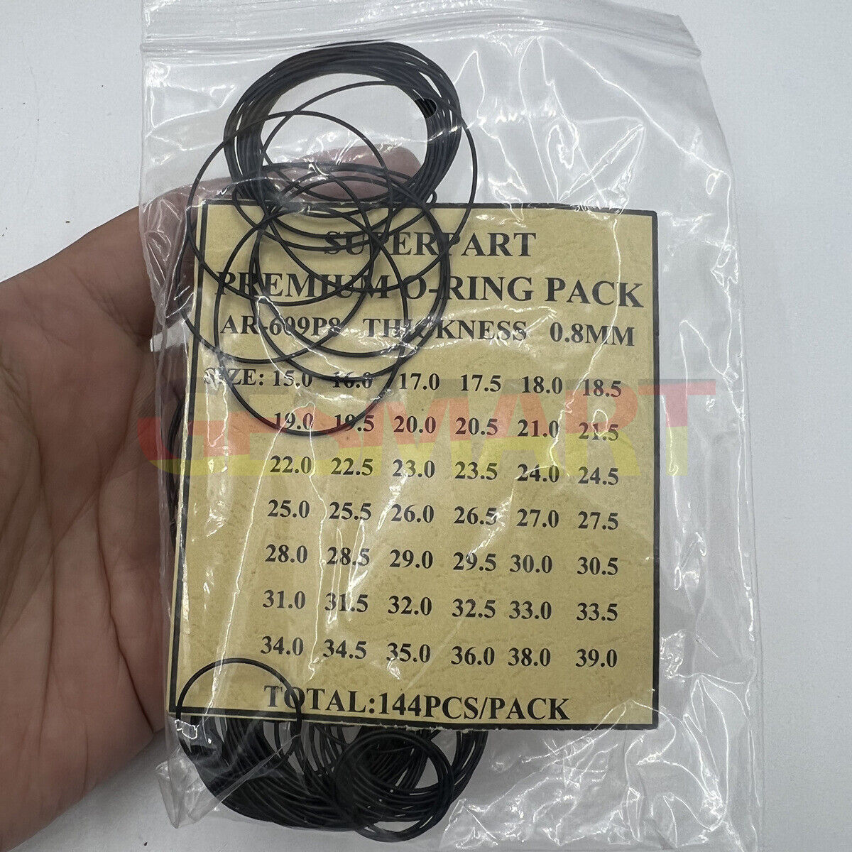 0.8mm Thickness Waterproof O Ring Kit: The Ultimate Watch Back Gasket ...