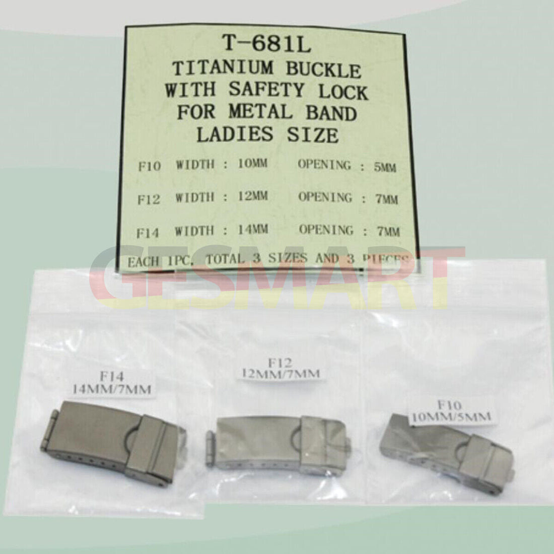 Upgrade Your Metal Watch Band with Titanium Watch Buckles! – GESMART ...