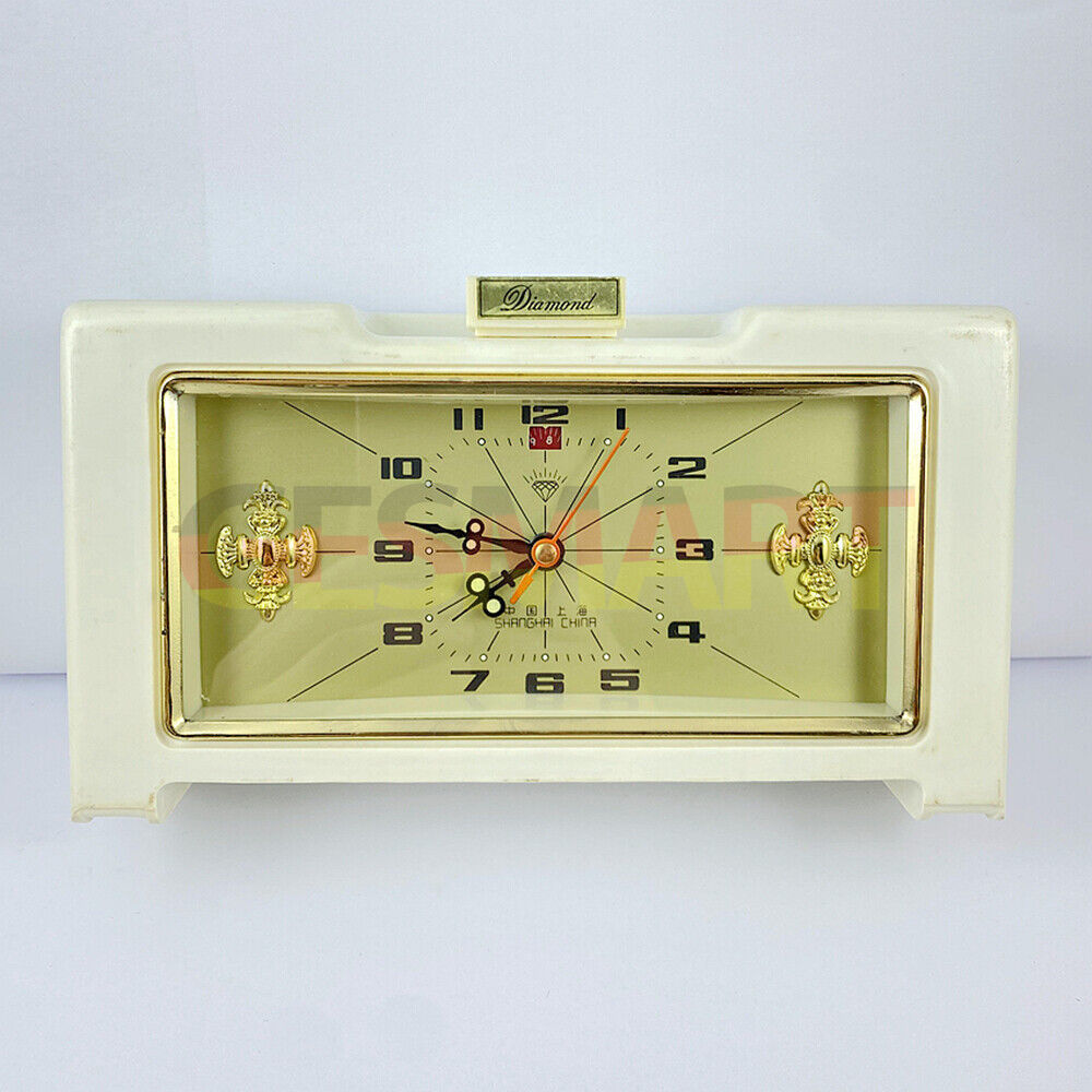 Vintage Shanghai Diamond Mechanical Alarm Clock - Brand New in Packagi ...