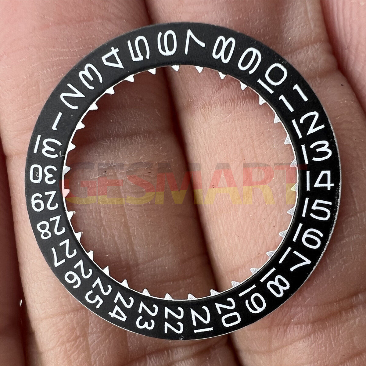 Japan Made Black Date Disk Wheel Date Wheel for Miyota 9015 Date At 3 ...