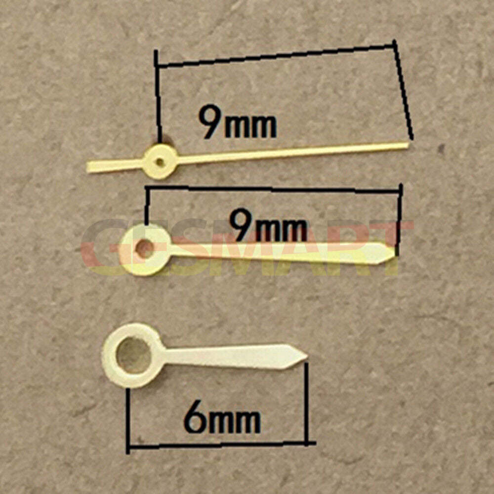 Golden Arrow Watch Hands for Ronda 763 Movement - 9mm – GE SMART LTD.