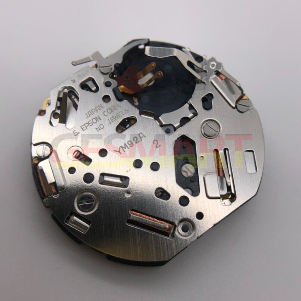 Hattori Epson TMI YM92A Chronograph Quartz Watch Movement – GE SMART LTD.