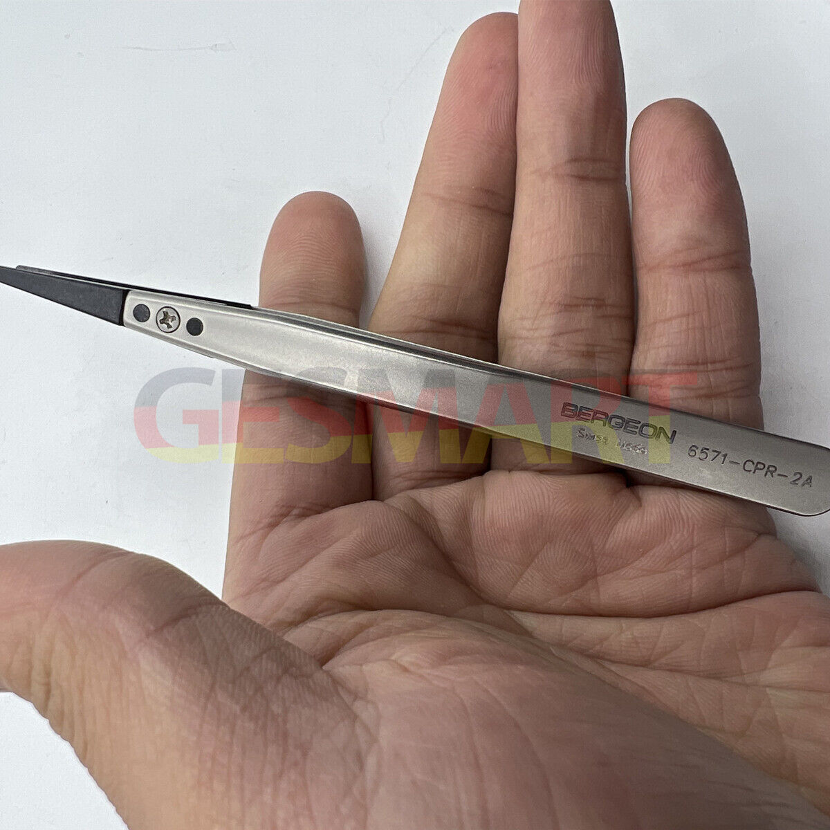 Bergeon 6571-CPR-2A Tweezers With Replaced Ends CPR 2A - Precision Too ...
