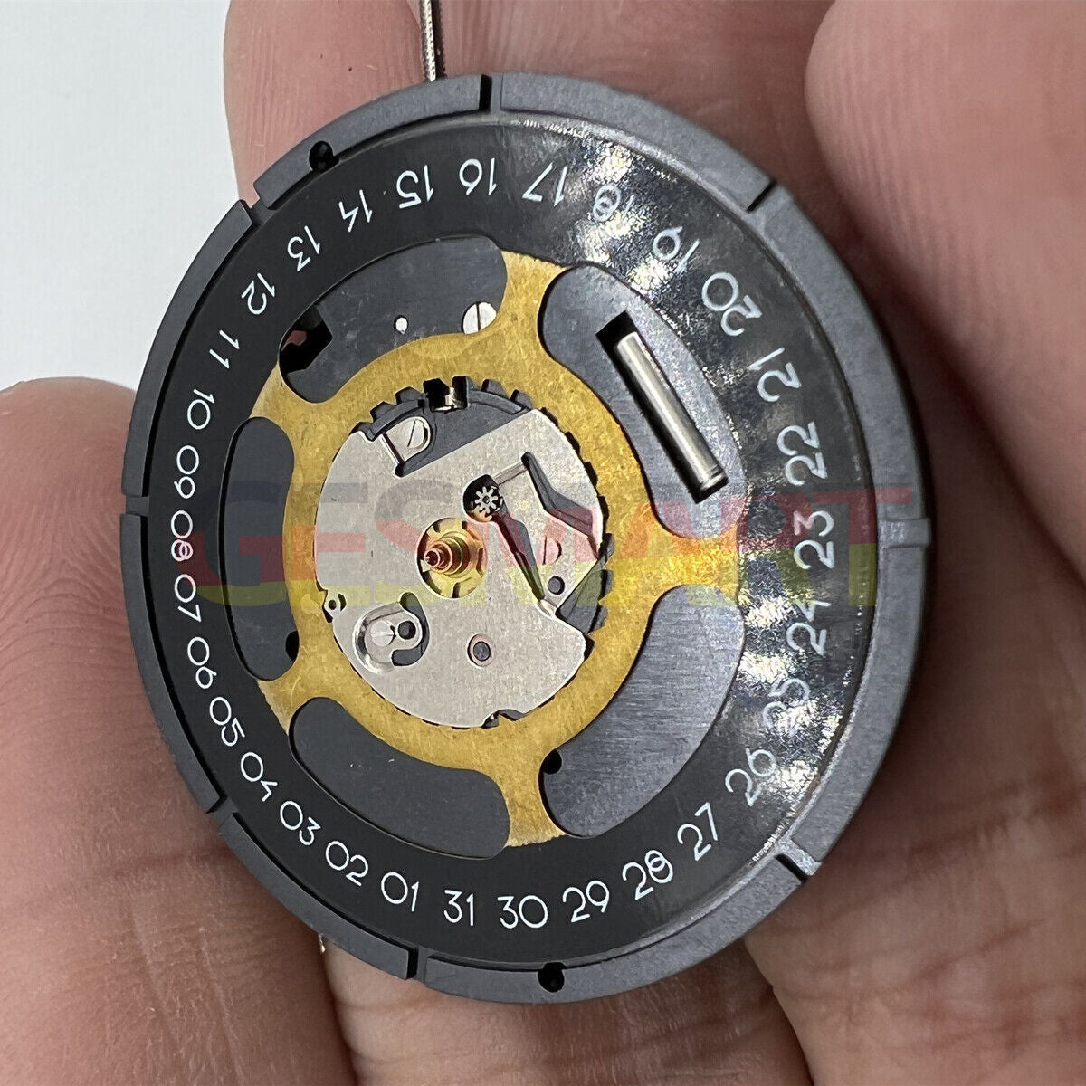 Watchmakers ISA 2334 Black Dial Quartz Movement Replacement – GE SMART LTD.