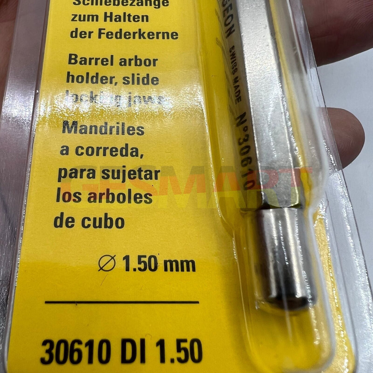 Ergonomic Bergeon 30610 DI 1.50 Barrel Arbor Holder for Precision and ...