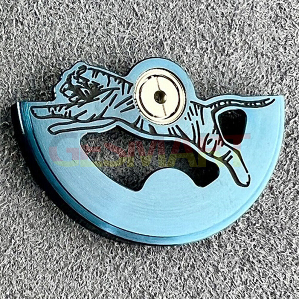 Unique Blue Tiger Carved Rotor for Miyota NH35/NH36 Movement – GE SMART ...