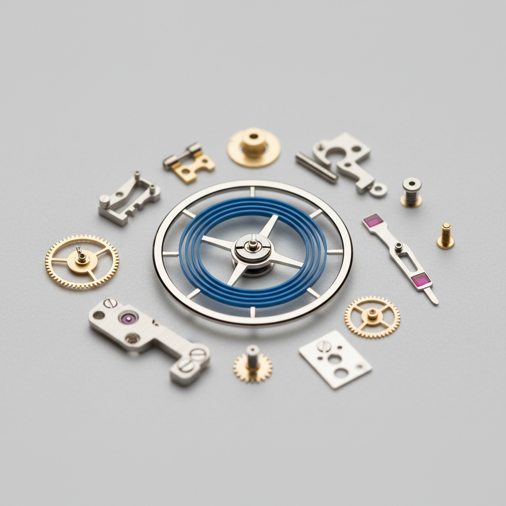 Watch Movement Parts │Balance & Escapement for Watch Repair – GESMART ...