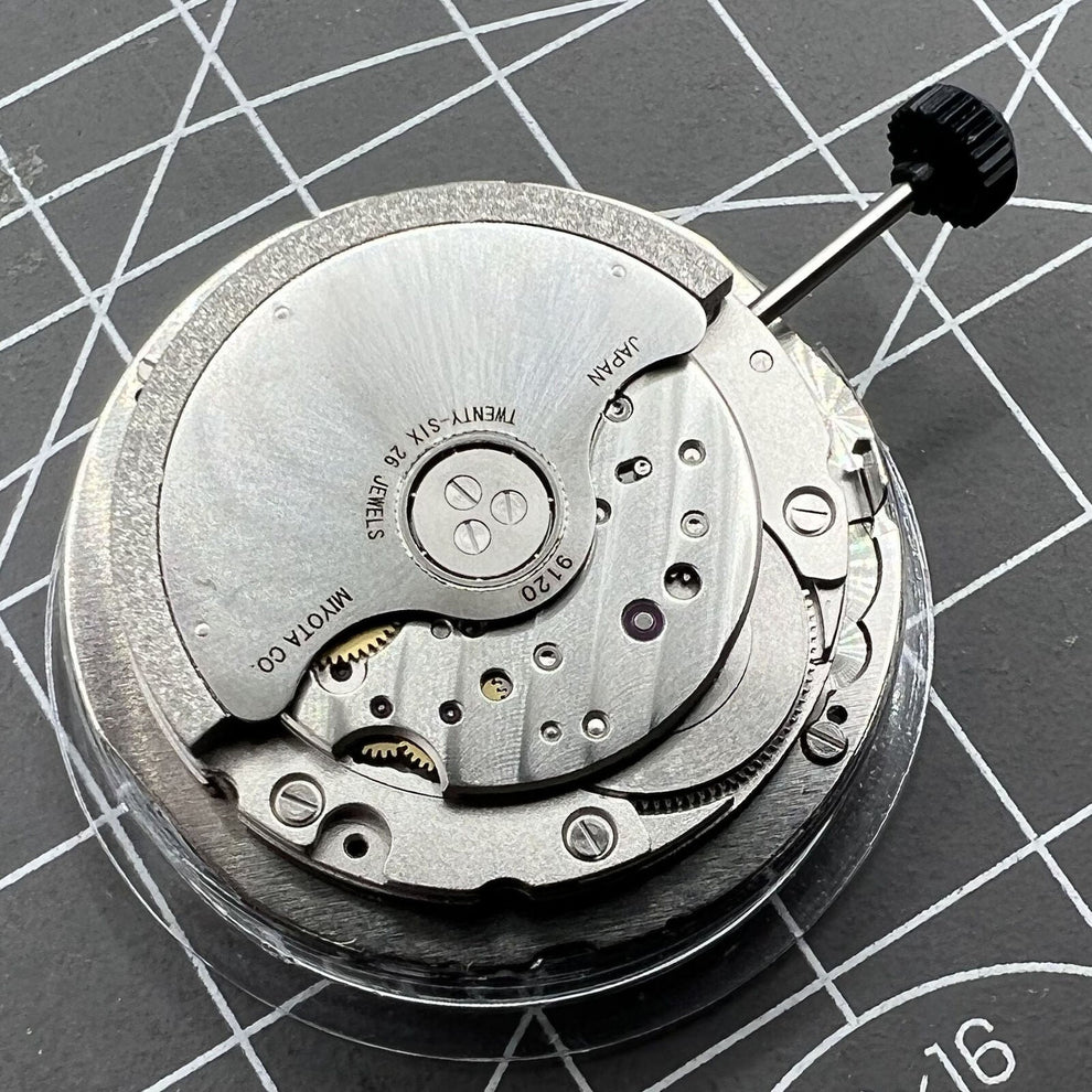 Miyota 9120 Automatic Mechanical Movement Date At 4.5 Movement ...