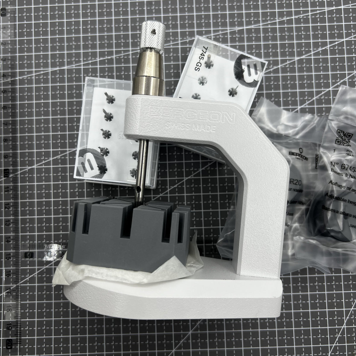 Swiss Bergeon 7745-100 Watch Bracelet Pin Pusher Press – GE SMART LTD.