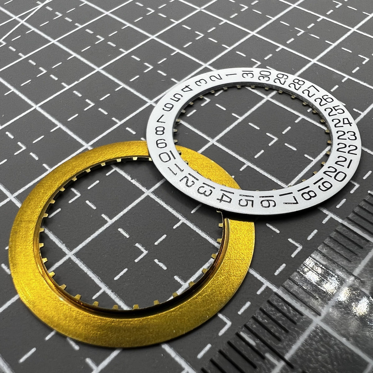 White Date Disk Wheel Date Wheel for Movement ETA2836 Date@3 – GE SMART ...