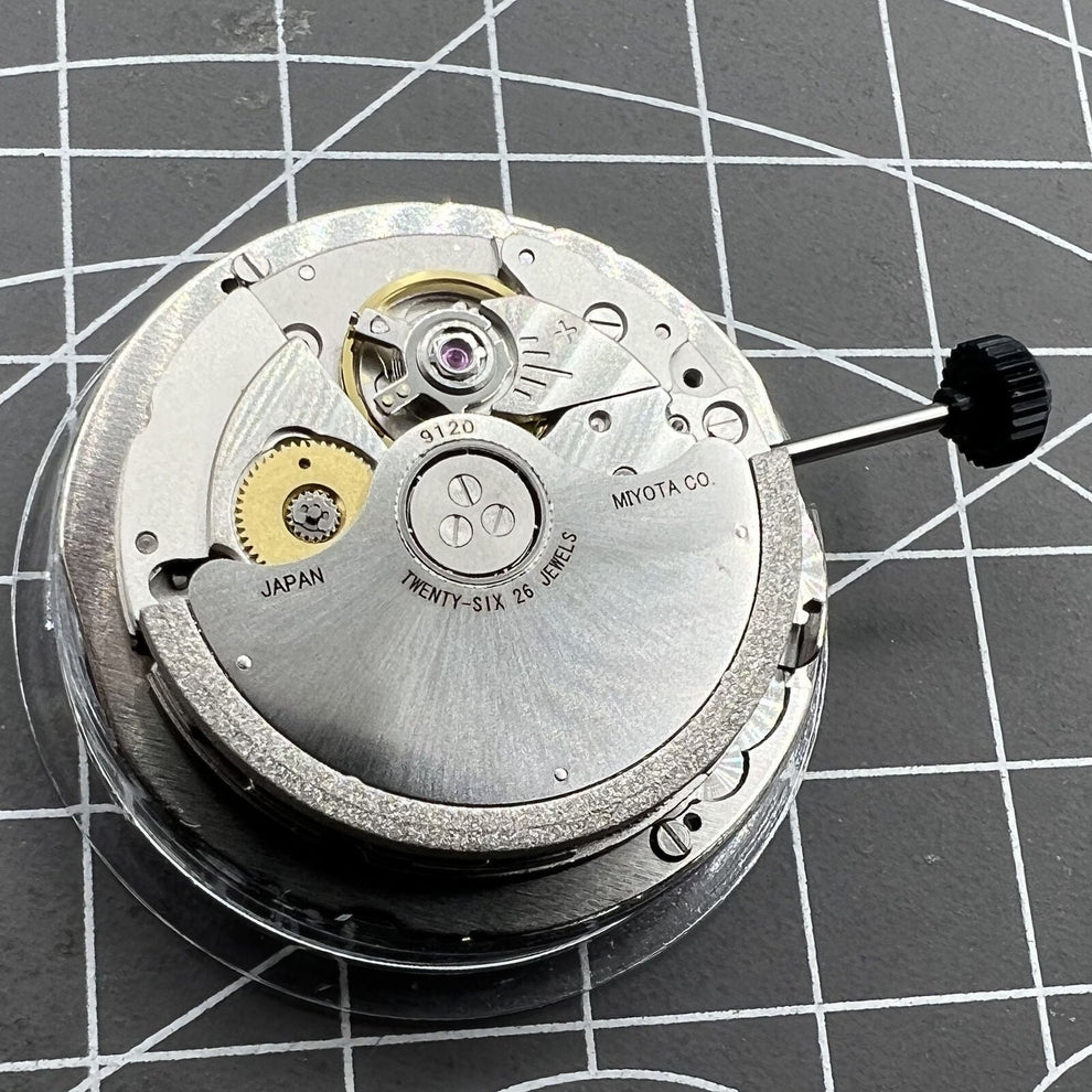 Miyota 9120 Automatic Mechanical Movement Date At 4.5 Movement ...