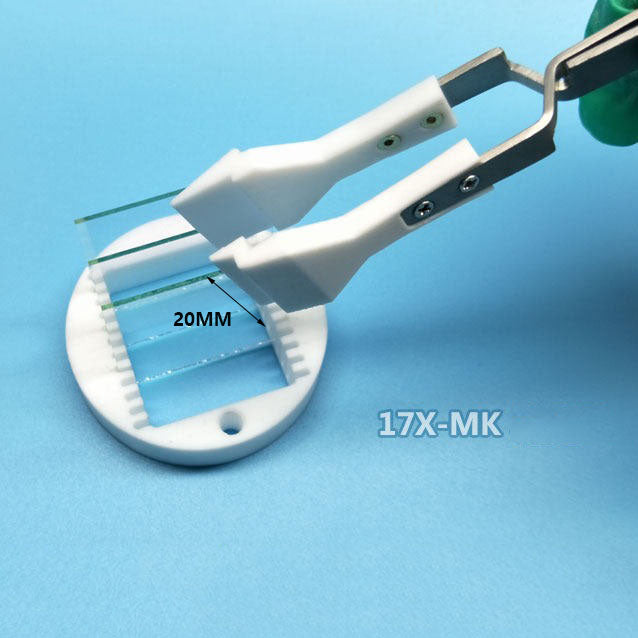 PTFE Reverse-locking Tweezers Chemical Resistant High Temp for Lab ...